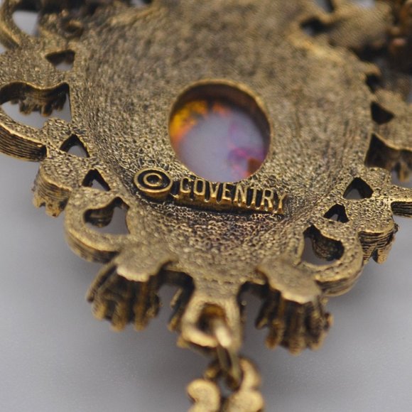 Sarah Coventry | Jewelry | Sarah Coventry 97s Contessa Pendant Brooch ...